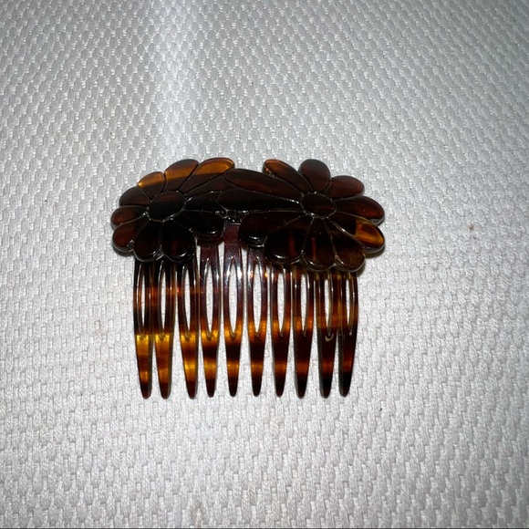Accessories | Vintage Brown Hair Comb | Poshmark